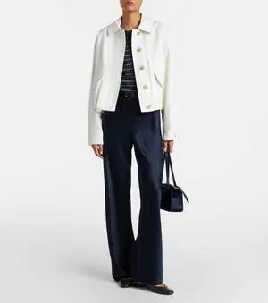 Vince Cotton Twill Blouson Jacket