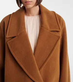 Chloé Double-breasted Virgin Wool Coat