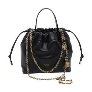 Chloé Small Icons Crossbody Bag - Black