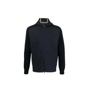 Herno Hooded Zip-up Jacket - Blue
