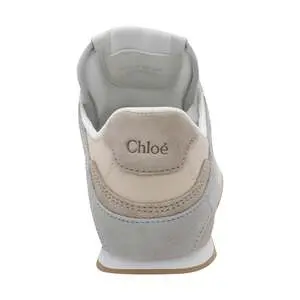 Chloé Suede Low Top Sneakers - Gray