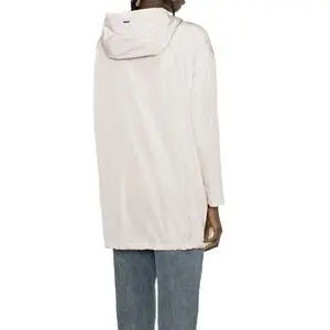 Herno Techno Taffeta Parka Coat - Pink