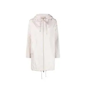 Herno Techno Taffeta Parka Coat - Pink