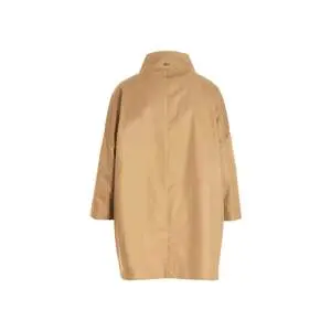 Herno Trench Coat With Removable Scarf - Brown