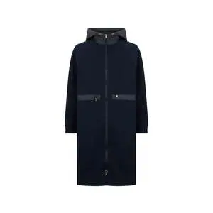 Herno Hooded Coat - Blue