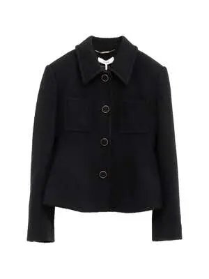Chloé Single-breasted Tweed Blazer