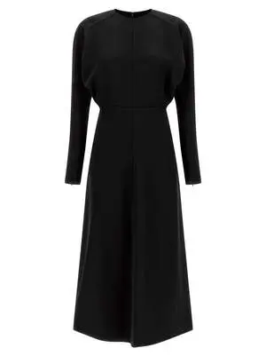 Victoria Beckham Dolman Midi Dress Black