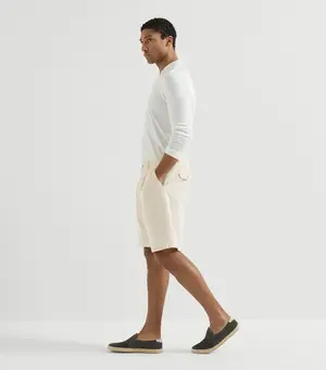 Brunello Cucinelli Cotton Gabardine Bermuda Shorts