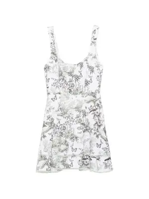 ALICE + OLIVIA ALICE+OLIVIA Miriam Printed Mini Dress