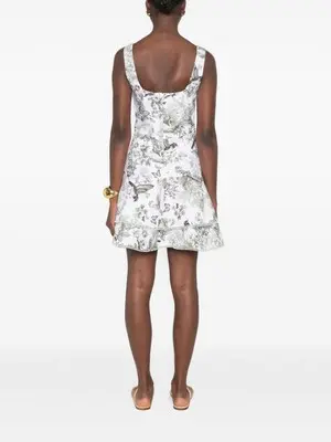 Alice + Olivia Miriam Printed Mini Dress