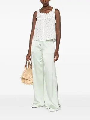 Alice + Olivia Kenley Wide Leg Trousers