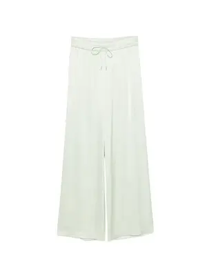 Alice + Olivia Kenley Wide Leg Trousers - Green