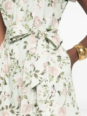 Alice + Olivia Lucy Printed Playsuit