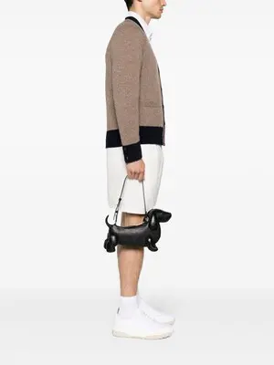 Thom Browne Beby Hector Leather Shoulder Bag