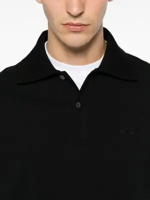 Loewe Anagram Cotton Polo Shirt