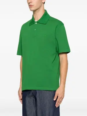 Loewe Anagram Cotton Polo Shirt