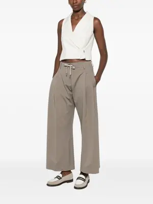 Brunello Cucinelli Cotton Blend Trousers