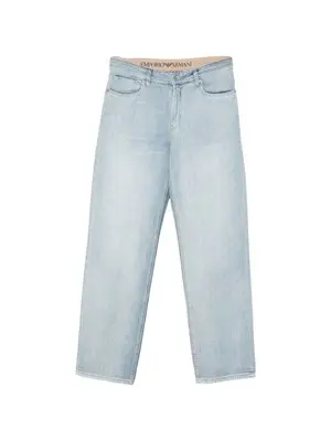 Emporio Armani Slim Denim Jeans - Sky Blue
