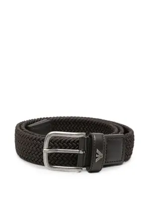 Emporio Armani Leather Belt - Brown