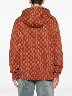 Emporio Armani Printed Cotton Hoodie