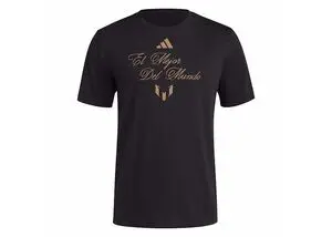 Adidas El Mejor Del Mundo Messi Tee Shirt - Black