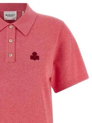 Isabel Marant Étoile Althea Polo Shirt - Pink