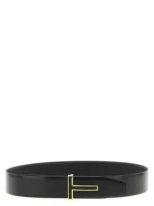 TOM FORD Icon Reversible Belt - Black