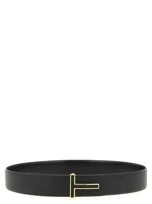 TOM FORD Icon Reversible Belt - Black