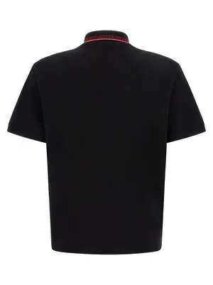 Versace Greca' Polo Shirt - Black