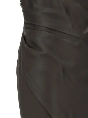 Victoria Beckham Kyra Crêpe Satin Midi Dress