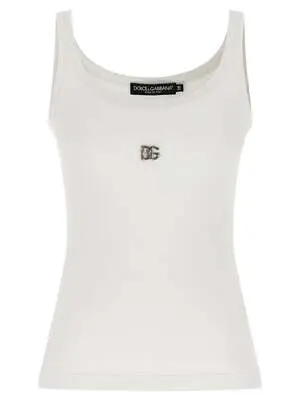 Dolce & Gabbana Dg' Top - White