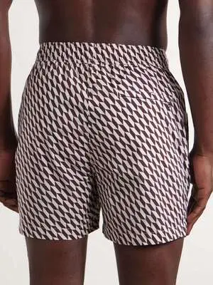 Onia Charles Straight-leg Printed Swim Shorts