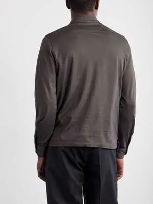 Fedeli Cotton-jersey Polo Shirt