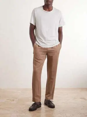 Onia Linen-blend T-shirt