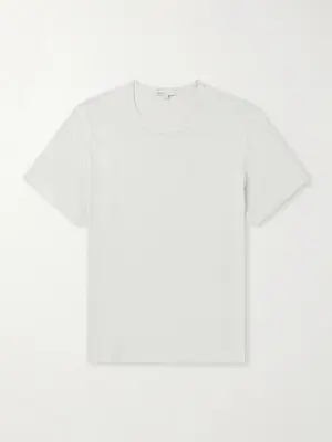 Onia Linen-blend T-shirt - Neutrals