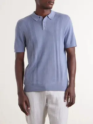 Onia Knitted Polo Shirt