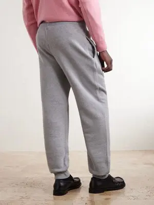 JW Anderson Tapered Cotton-fleece Sweatpants