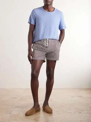 Onia Linen-blend Jersey T-shirt