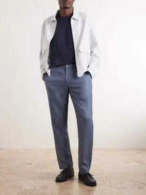 Onia Linen-blend T-shirt