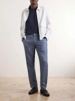 Onia Linen-blend T-shirt