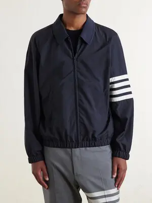 Thom Browne Striped Ripstop Track Jacket