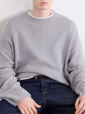 THE ELDER STATESMAN Dume Brushed-cashmere Sweater