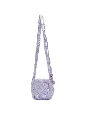 CARLYN Quilted Crossbody Bag - Purple
