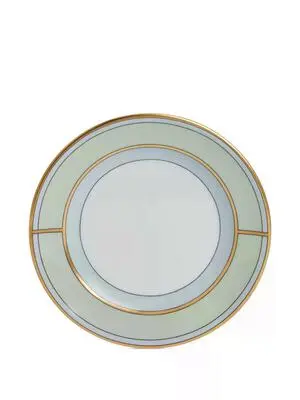 GINORI 1735 Diva Framed Coffee Cup And Saucer Set - Green