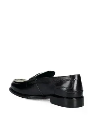 Clarks Craftmaster Graphic-print Leather Loafers