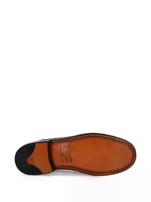 Clarks Woven Panel Penny Loafers