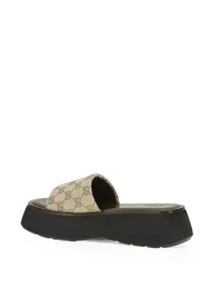Gucci Original Gg Platform Sandals