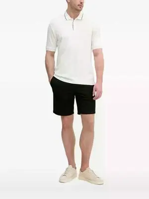 Armani Exchange Logo Plaque Chino Shorts