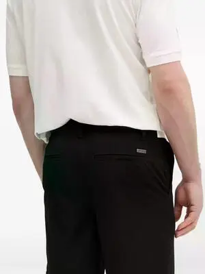 Armani Exchange Logo Plaque Chino Shorts