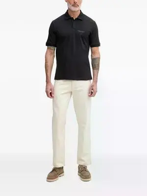 Armani Exchange Logo-print Piqué Polo Shirt